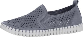 Ilse Jacobsen Tulpe 140 Herren Bootsschuh, Grau, Blau, 39.5 EU