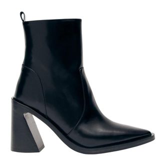 Alohas Alohas, Femme, Chaussures, Noir, Taille: 35 EU Haylo Bottines Noires en Cuir