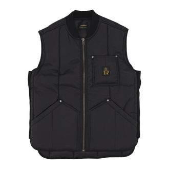 RefrigiWear Schwarze &Auml;rmellose K&uuml;hlschrankweste - - Jackets - Herren - Schwarzk - XL