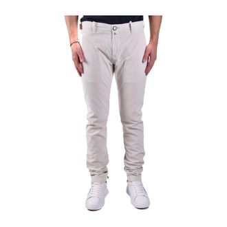 Dondup Homme, Pantalons, Blanc, Taille: W34 Pantalon Coupe Slim Gaubert