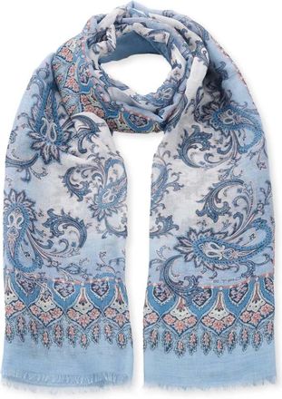 Etro Homme, Accessoires, Multicolore, Taille: ONE Size Linen-Blend Paisley Scarf