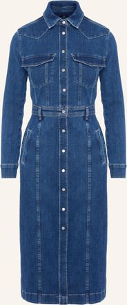 7 For All Mankind Luxe Dress blau