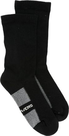Rick Owens Femme, Sous-v&ecirc;tements, Noir, Taille: M Concordians Glitter Socks