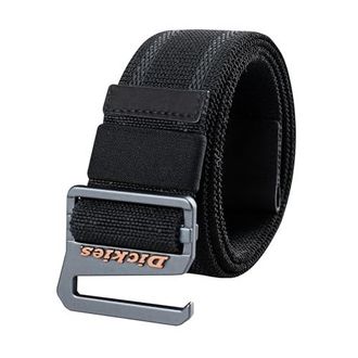 Dickies Mens 1 3/16 in. Cotton Web Belt With Military Logo Buckle