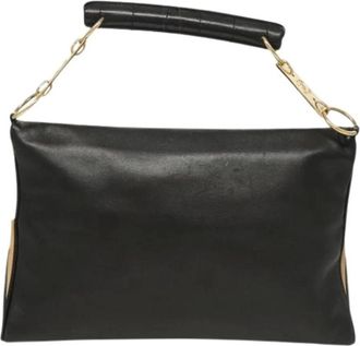 Chanel Sac &agrave; main en cuir pr&eacute;-aim&eacute; - Femme - Pre-owned - Beige - Taille: ONE Size