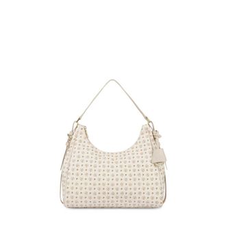 Pollini Weiche Touch Heritage Hobo Tasche - - Bags - Damen - Beige - ONE SIZE