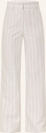 Darling Harbour Darling Harbour Marlenehose Mit Leinen beige