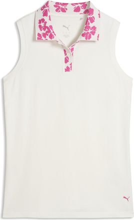 Puma Polo de golf sans manches Modalon Femme, V&ecirc;tements, Blanc, XXL
