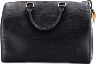 Louis Vuitton Speedy Handbag Epi Leather 30 satchel - Schwarz