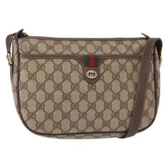 Gucci Sac bandouli&egrave;re en plastique Pre-owned - Femme - Pre-owned - Beige - Taille: ONE Size