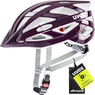 Uvex i-vo 3D - Leichter Allround-Helm für Damen und Herren - individuelle Größenanpassung - Prestige - 52-57 cm