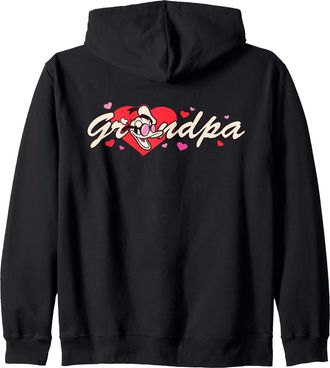 Disney Valentines Day Grandpa Gift Family Matching Trip Kapuzenjacke