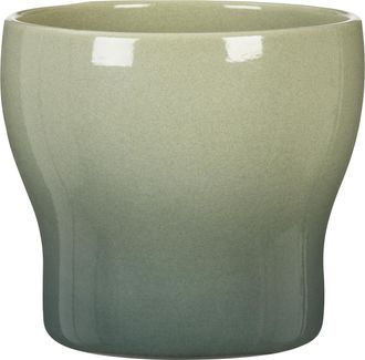 Scheurich Fun Fiesta, Blumentopf aus Keramik, Farbe: Sea Green, 17,3 cm Durchmesser, 15,7 cm hoch, 1,6 l Vol