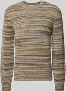 Lacoste Regular Fit Strickpullover aus Woll-Mix