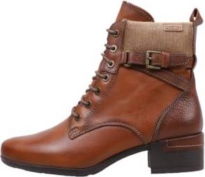 Pikolinos Bottines à Talon en Cuir Malaga pour Femme Colour Brandy