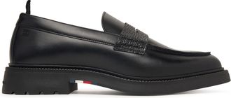 Tommy Hilfiger Slipper Tommy Hilfiger Corporate Casual FM0FM05968 Schwarz