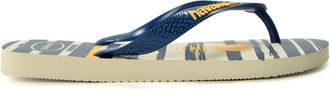 Havaianas Top Nautical, bequeme, leichte und vielseitige Flip-Flops, Design im Marinestil, breite Riemen, Herren