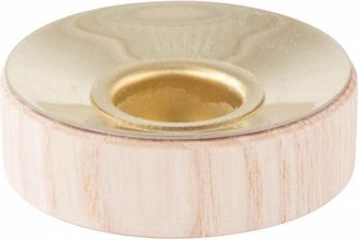 Rudolphs Schatzkiste Zubehör Kerzeneinsatz für Teelichttüllen BxHxT 4x1x4cm NEU Lichterbogen Fensterbogen Spitzbogen Erzgebirge Weihnachten Bergbau Bergmann Licht Holz Dek