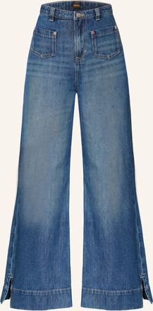 HUGO BOSS Flared Jeans Marlene blau