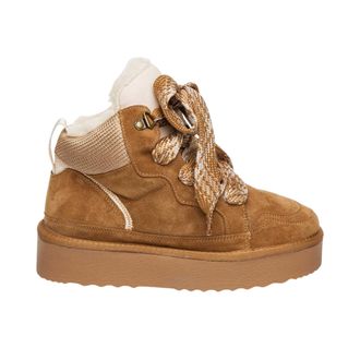 Steve Madden Paci Checkboard Stiefel f&uuml;r Damen, Wildleder (Kastanie/Wildleder)