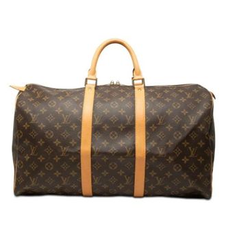 Louis Vuitton Pre-owned Keepall 50 - - Pre-owned - Damen - Braun - ONE SIZE