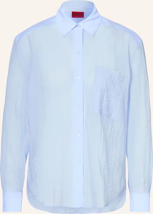 HUGO BOSS Hugo Hemdbluse Ellodhy blau