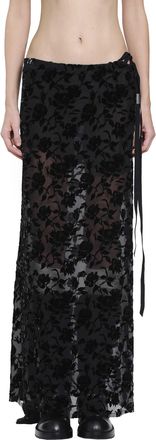 Ann Demeulemeester Eveline Long Bias Skirt
