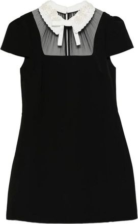 Self Portrait Femme, Robes, Noir, Taille: 36 FR Dress Self-portrait