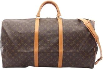 Louis Vuitton unisex, Pre-owned, Brun, Taille: ONE Size Sac Week-end Vintage en Toile Pre-owned