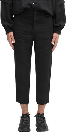 Undercover Homme, Pantalons, Noir, Taille: L Pantalon en lin