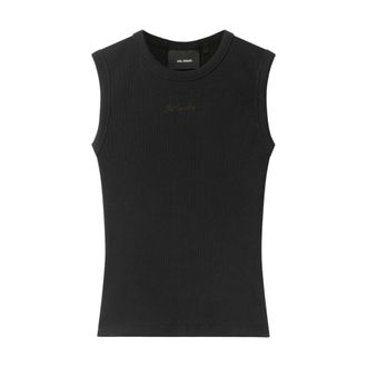 Axel Arigato Scoop Ribbed Tank - - Tops - Damen - Schwarzk - S