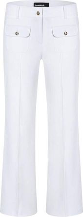 Cambio Damen Stoffhose Flared Fit