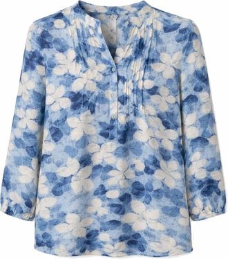 2-Biz Femme, Blouses et Chemises, Bleu, Taille: 42 FR Chemises