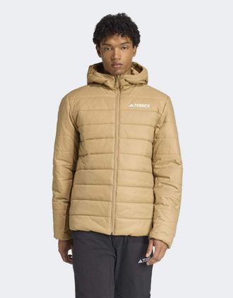 adidas adidas Performance - Terrex Multi Essentials Climawarm - Veste chaude à capuche - Carton-Brown