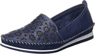 Andrea Conti Pantoufles pour Femme Mocassin, d Bleu, 42 EU