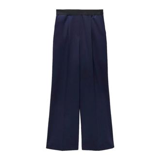 Msgm Wide Leg Hosen - - Trousers - Damen - Blau - XS