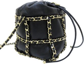 Chanel Hobo Bags - CC Bucket - Gr. unisize - in Schwarz - f&uuml;r Damen