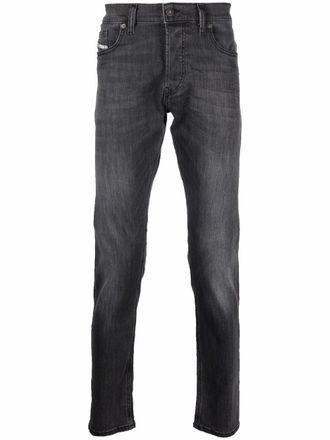 Diesel Klassische Slim-Fit-Jeans - Schwarz