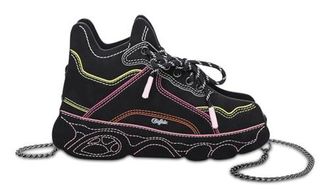 Buffalo Boot Bag Muse Neo Black, Sac Sacoche Femme, Taille Unique