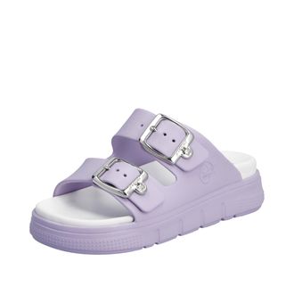 Rieker Damen P2180 Pantolette, Lila, X-Large