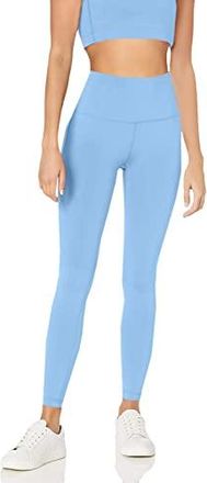 Amazon Essentials Legging de sport long à taille haute modelant (existe en grandes tailles) Femme, Bleu Français, 6XL Grande taille