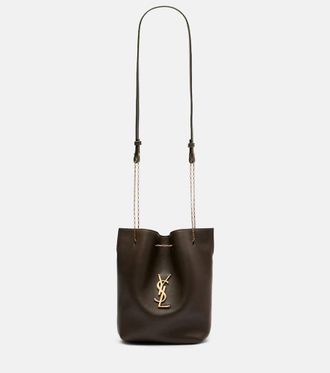 Saint Laurent Sac seau Pochon Cassandre en cuir