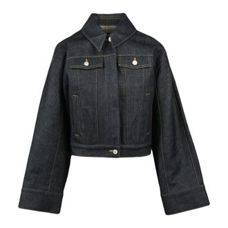 Givenchy Kurze Jeansjacke - - Jackets - Damen - Blau - XS