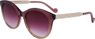 Liu Jo Femme, Accessoires, Rouge, Taille: ONE Size Lj765S Lunettes de soleil &agrave; monture ronde