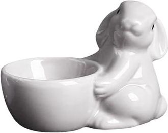 Generic Coquetiers pour oeufs &agrave; la coque en c&eacute;ramique | D&eacute;coration mignonne et simple pour oeufs &agrave; la coque