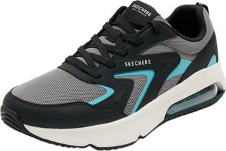 Skechers UNO Evolve Absolute Air Sneaker für Herren, Black Aqua, 47.5 EU