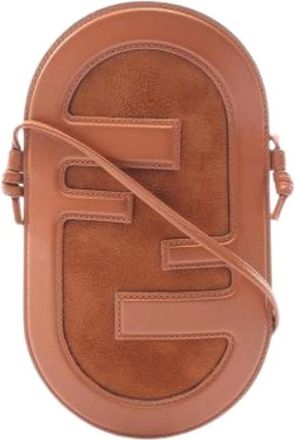 Fendi Sac bandouli&egrave;re vintage en daim Pre-owned - Femme - Pre-owned - Brun - Taille: ONE Size