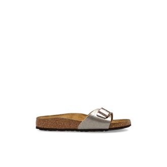 Birkenstock Femme, Chaussures, Gris, Taille: 39 EU Madrid BS Slides