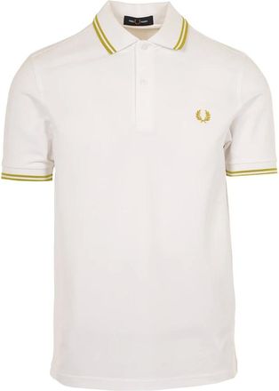 Fred Perry Homme, Tops, Blanc, Taille: S FP Tennis Polo