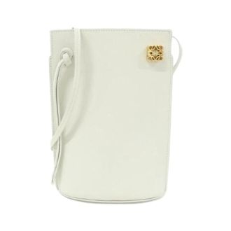 Loewe Pre-owned Dice Pocket Calf Shoulder Bag - - Pre-owned - Damen - Wei&szlig; - ONE SIZE